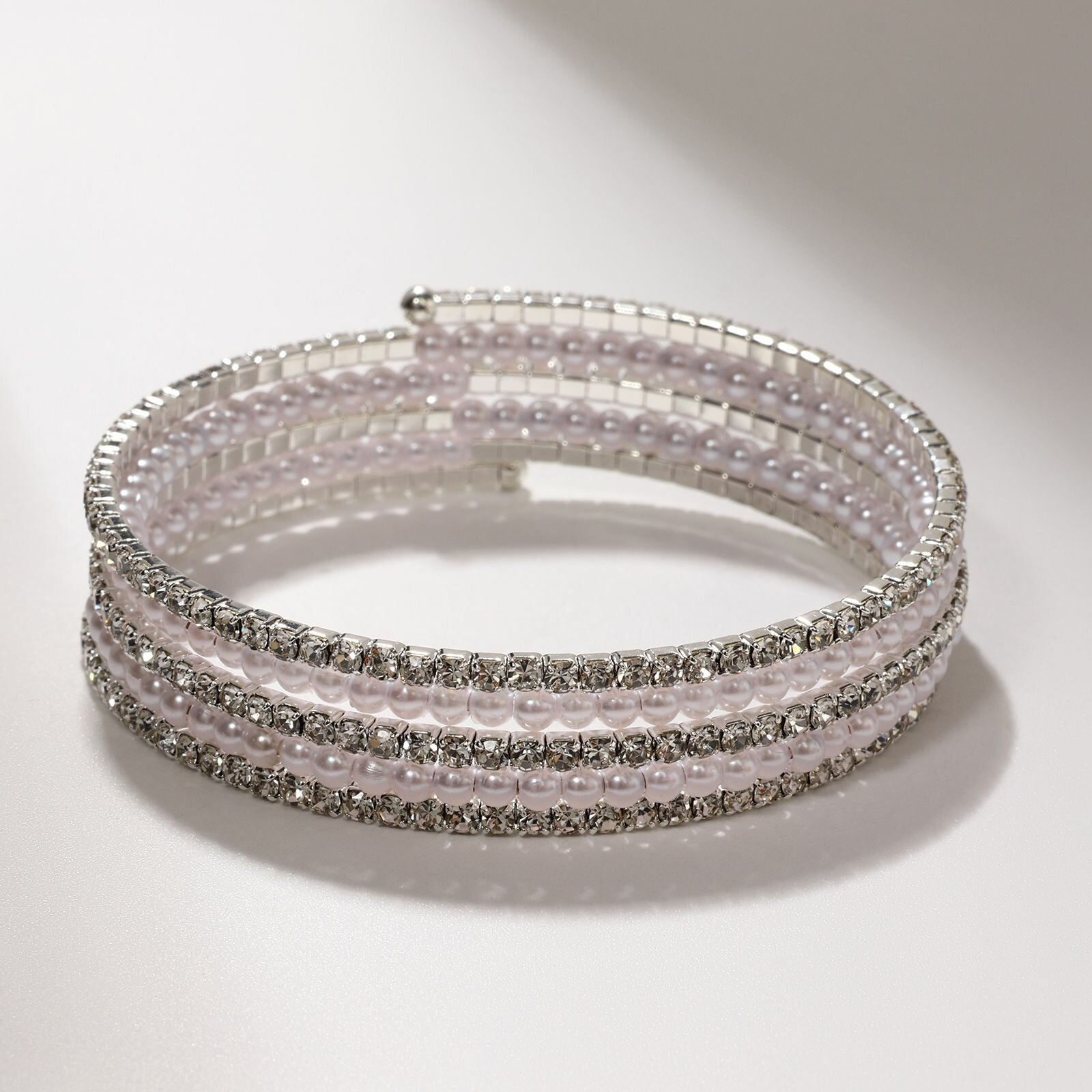 Браслет, стразы