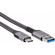 Кабель USB3.2 Gen2, AM->CM, 10Gbs, All Shell 3м VCOM