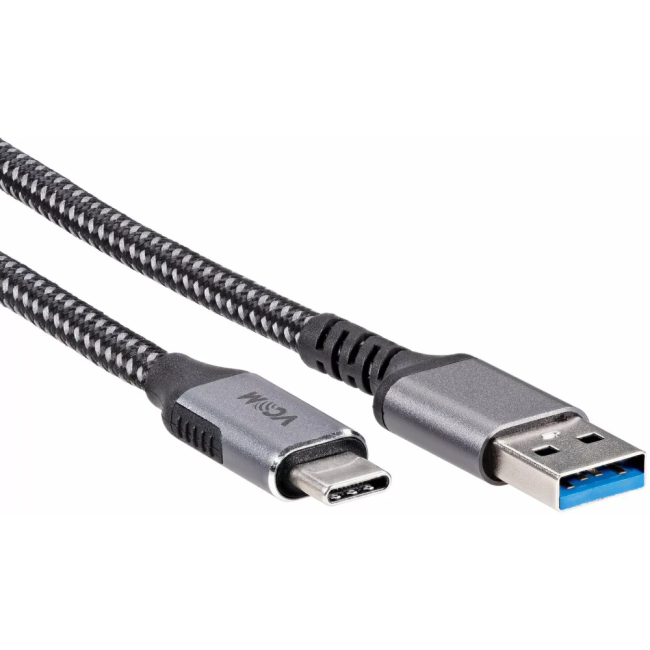 Кабель USB3.2 Gen2, AM->CM, 10Gbs, All Shell 3м VCOM