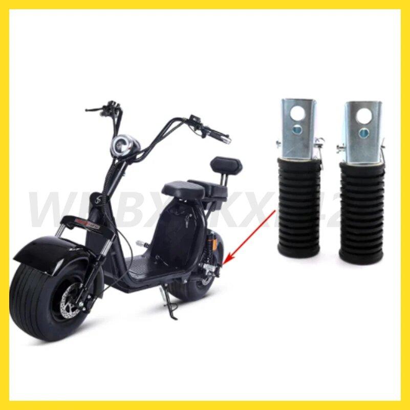 Для электрического скутера Citycoco, задняя подставка для ног, аксессуары для модификации велосипеда, складные запасные части, кронштейн для педали