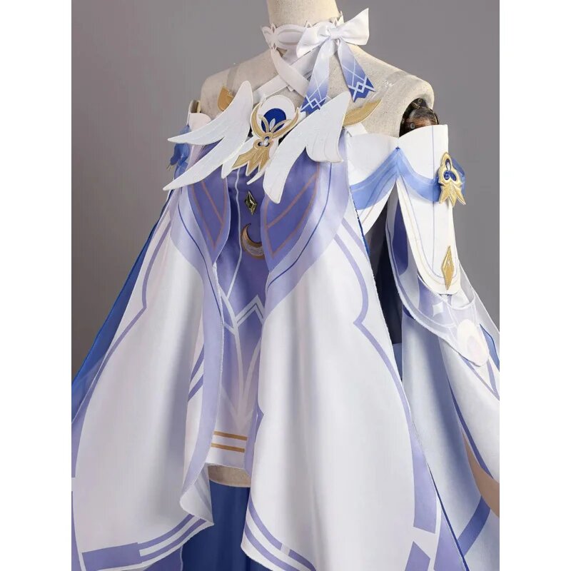 Shusheng Anime Genshin Impact Columbina Косплей костюм полиэстер женский XXL, Costume