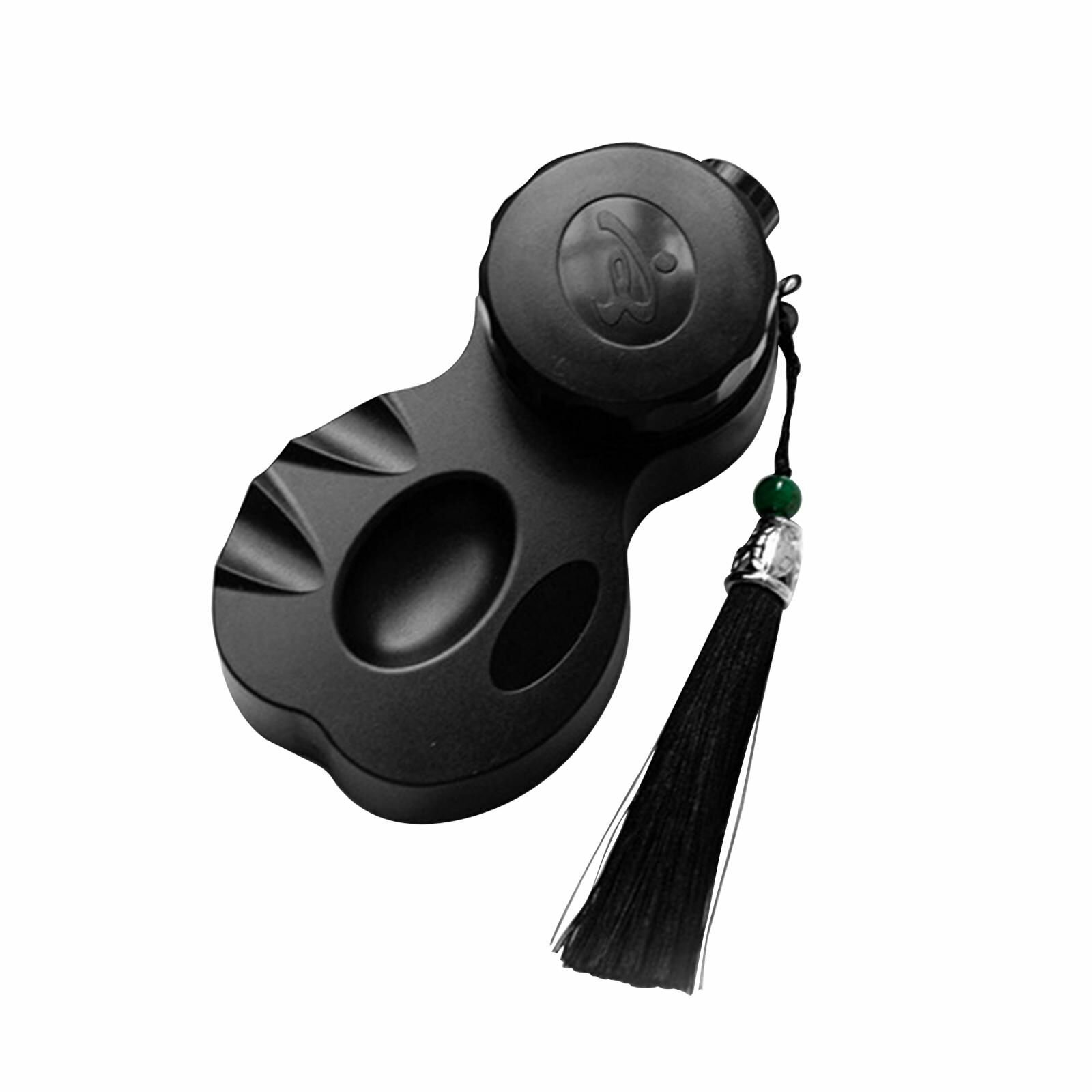 Чернильница для каллиграфии с крышкой, черный, идеальна для китайской каллиграфии, удобна для начинающих, рисунков и живописи, емкость для чернил с защитой от проливания