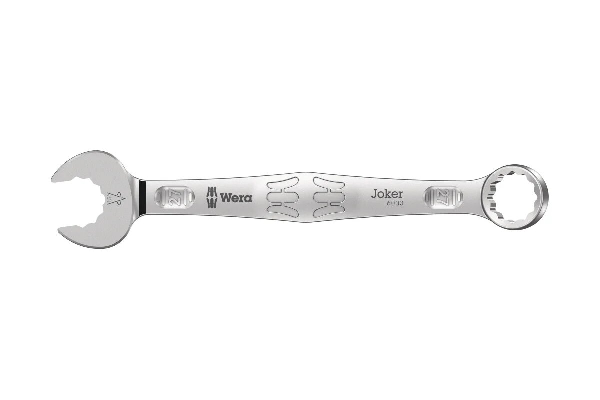 Ключ гаечный WERA комбинированный, 27 x 300 мм 6003 Joker