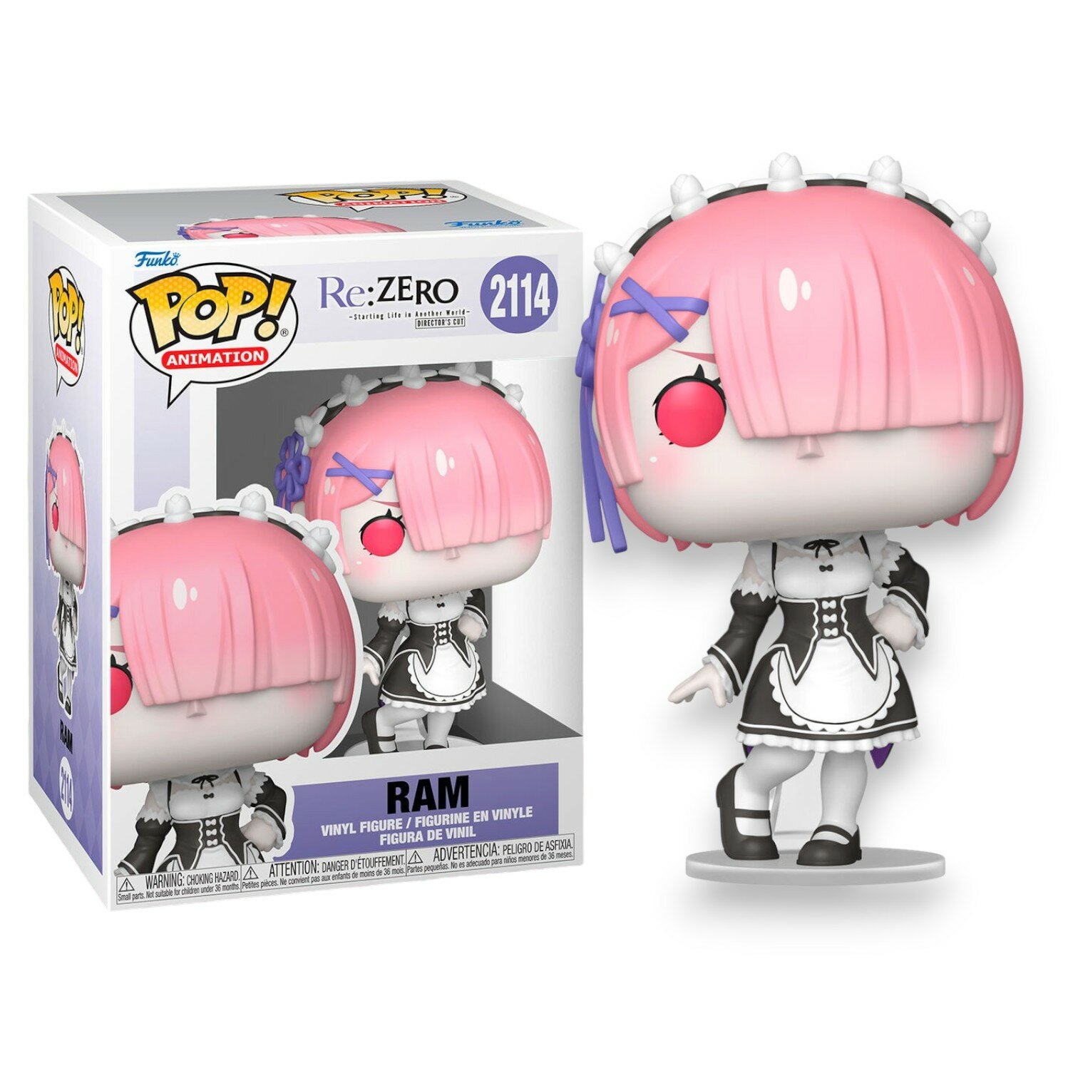 Фигурка Funko Pop! коллекционная Ram "Re: Zero Starting Life in Another World" 2114 (Фигурка Фанко Поп)