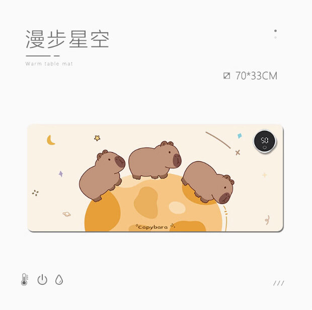 Настольный подогреватель для рук, офисный компьютерный планшет, нагреваемый коврик для мыши, подогреватель для стола студента