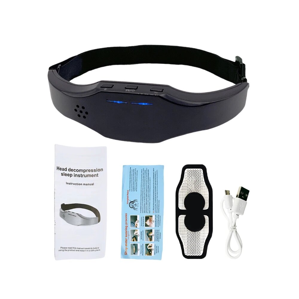 Электрический массажер для головы BXA Black No Box