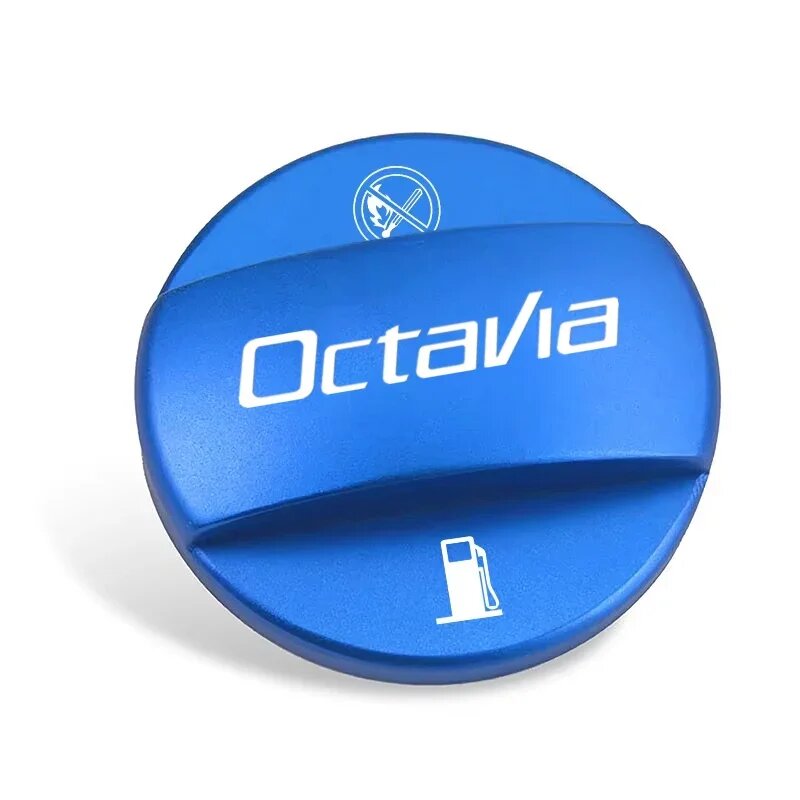 Автомобильная крышка топливного бака, крышки бензобака для Skoda Octavia, логотип, автомобильный масляный бак, защитная крышка, топливный бак, автоаксессуары Темно-серый