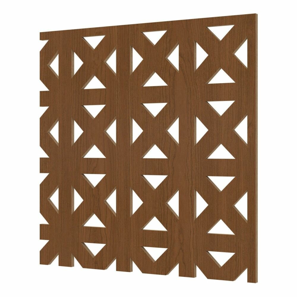 Перфорированная Панель Cosca Эленико ХДФ Орех Ш780хВ1400 мм / Коска.