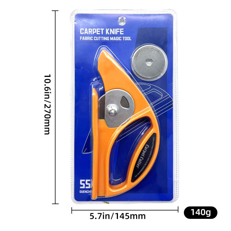 Нож для резки ковров De Niu, универсальный нож, резак для бумаги, нож для обоев, прямой нож для резки, не повреждает поверхность