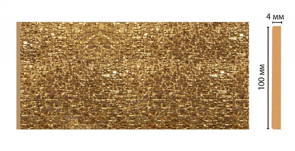 Декоративная Панель Decomaster M10-26 В99хШ4хШ2400 мм / Декомастер.