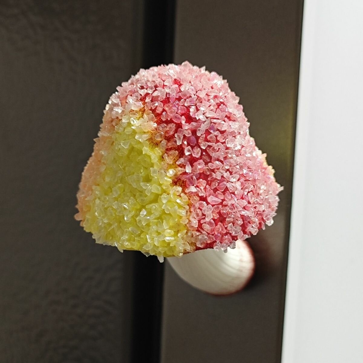 3D магнит на холодильник из смолы в виде гриба, художественный держатель для ручек, наклейка для декора комнаты, полностью ручная работа