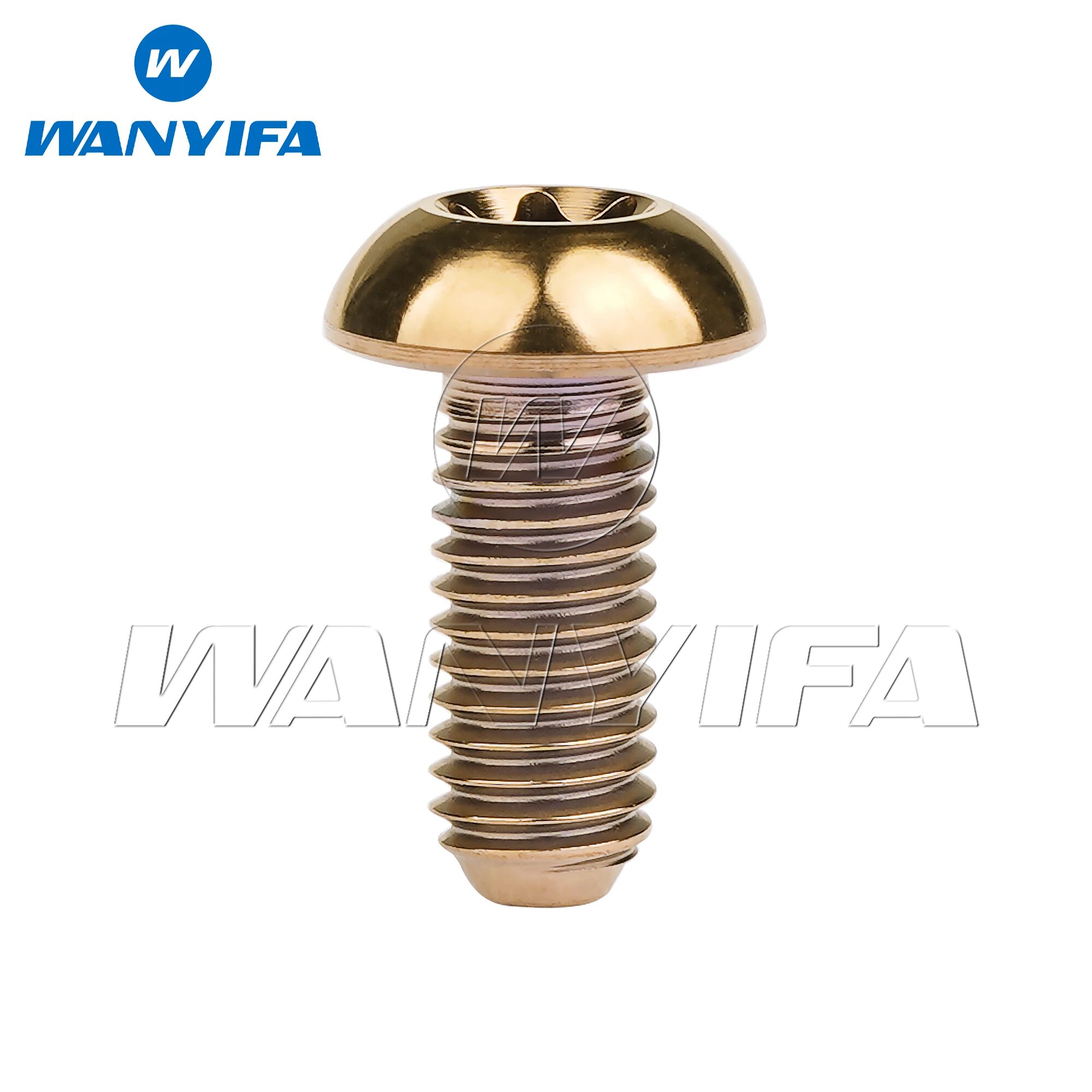Титановый болт Wanyifa M5x10 для велосипеда Bronze, M5x10mm