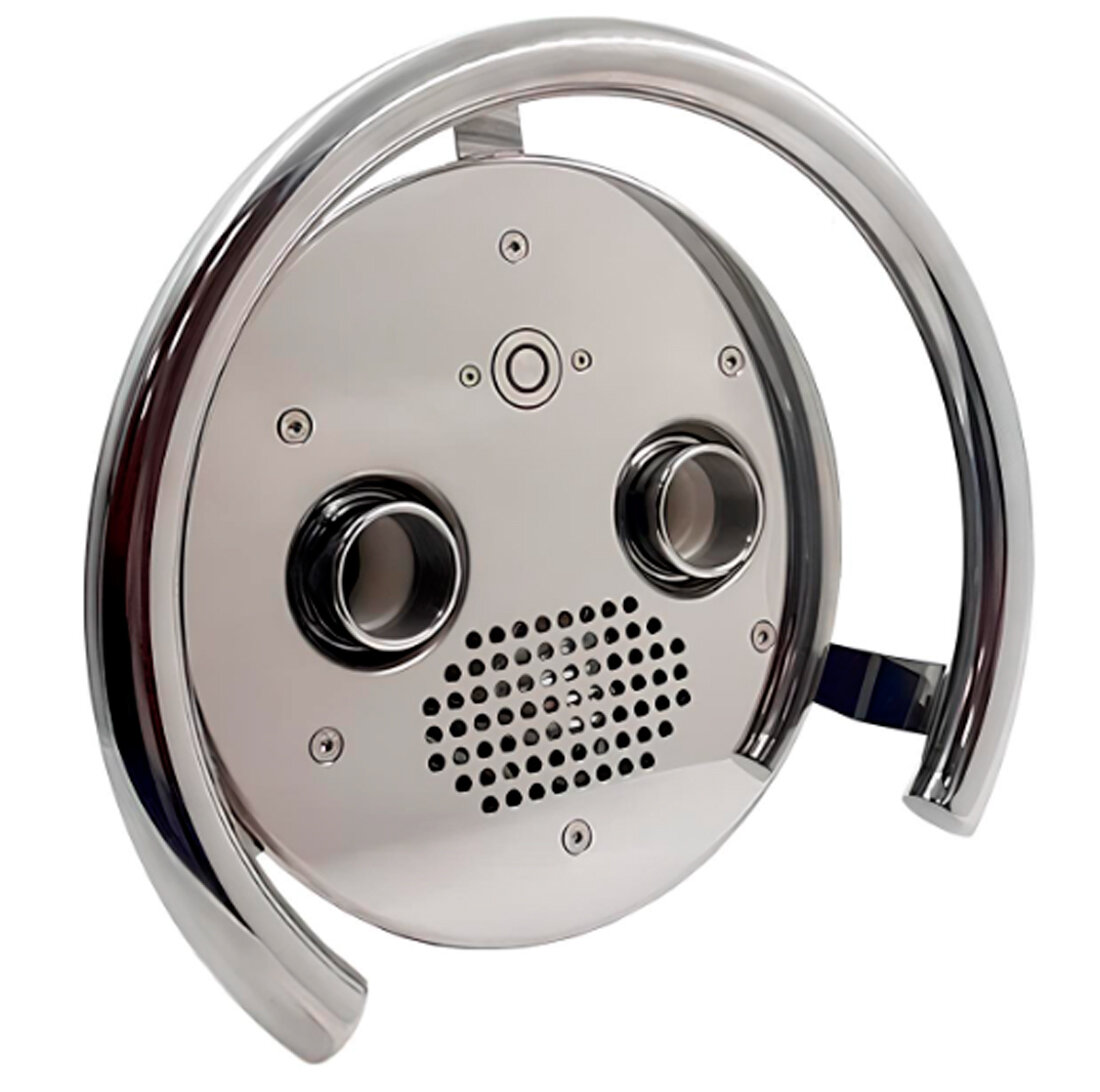 Закладной узел противотока Xenozone 75 куб. м/час с сенсорной пьезокнопкой