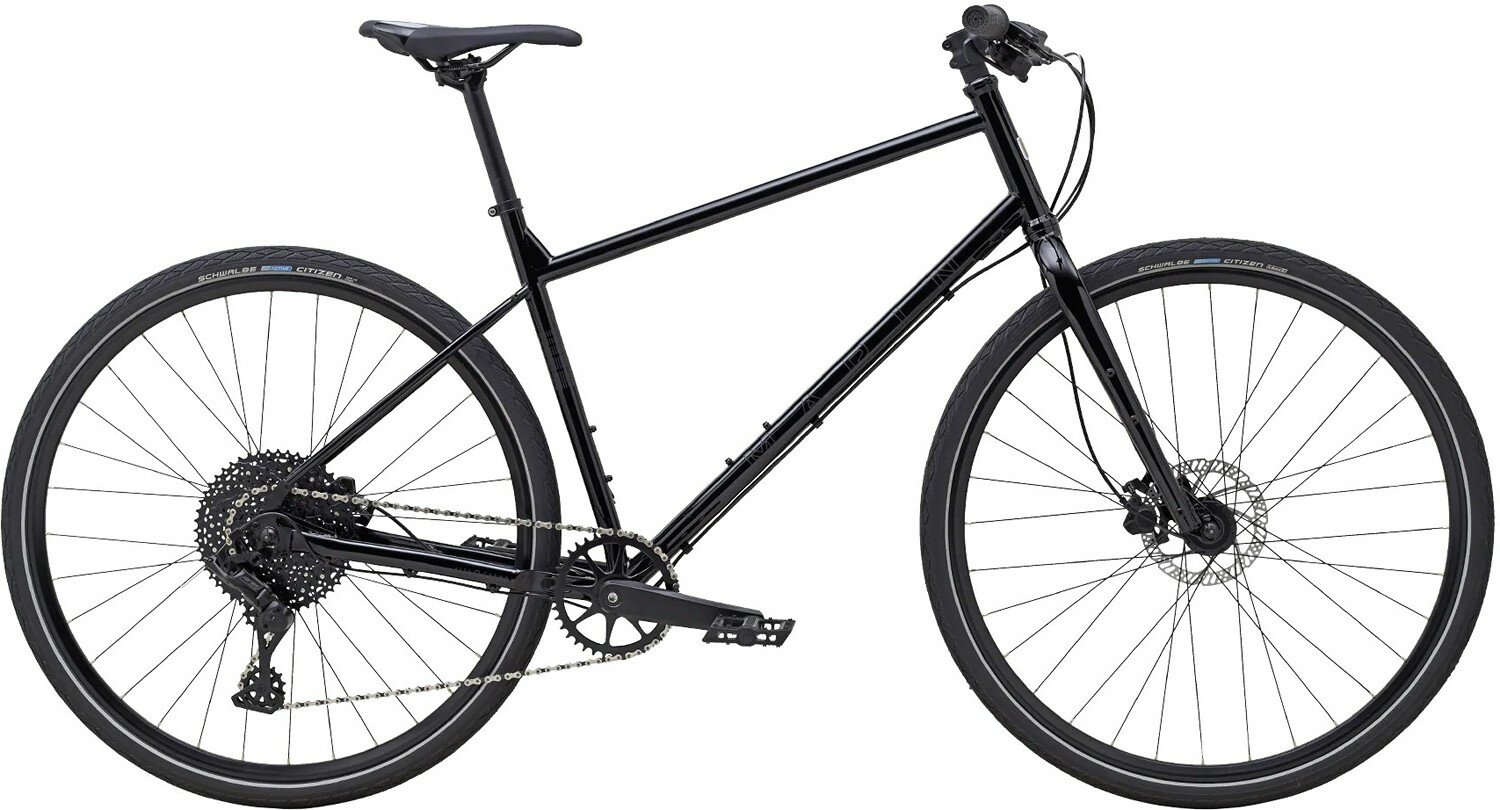 Велосипед городской Marin Muirwoods 700C (2025), рама M, цвет Черный