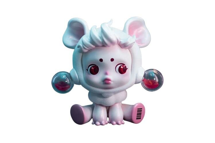 Фигурки унисекс POP MART SKULLPANDA Dream Eating Animal, Confirmed-Silent Mouse (Open)