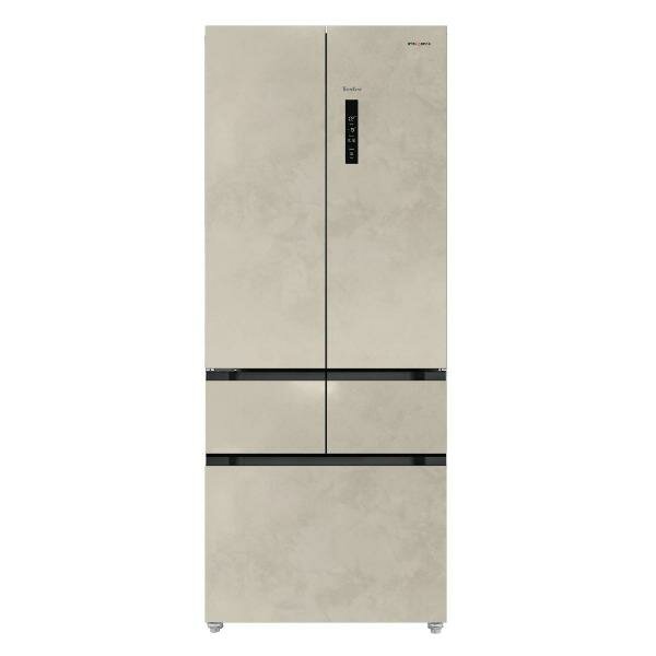 Холодильник Tesler RFD-427BI Marble Beige