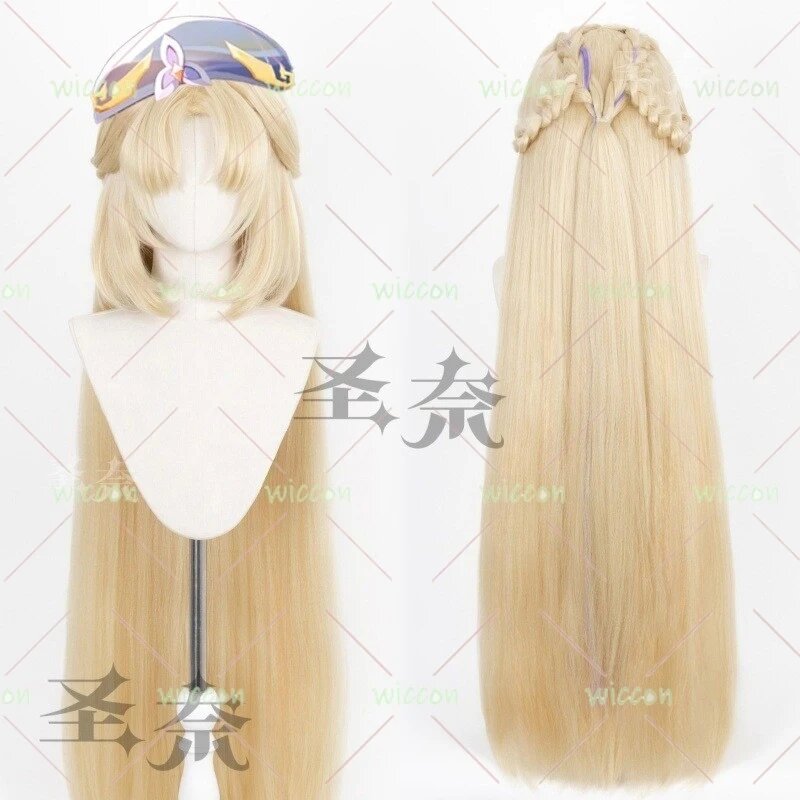 Genshin Impact Косплей костюм Николь Рейсин ведьма L, wig