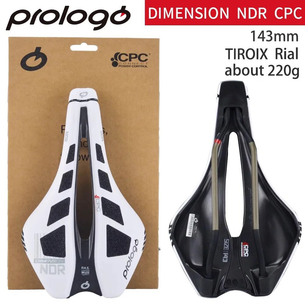 Prologo Dimension NDR CPC Tirox White велоседло