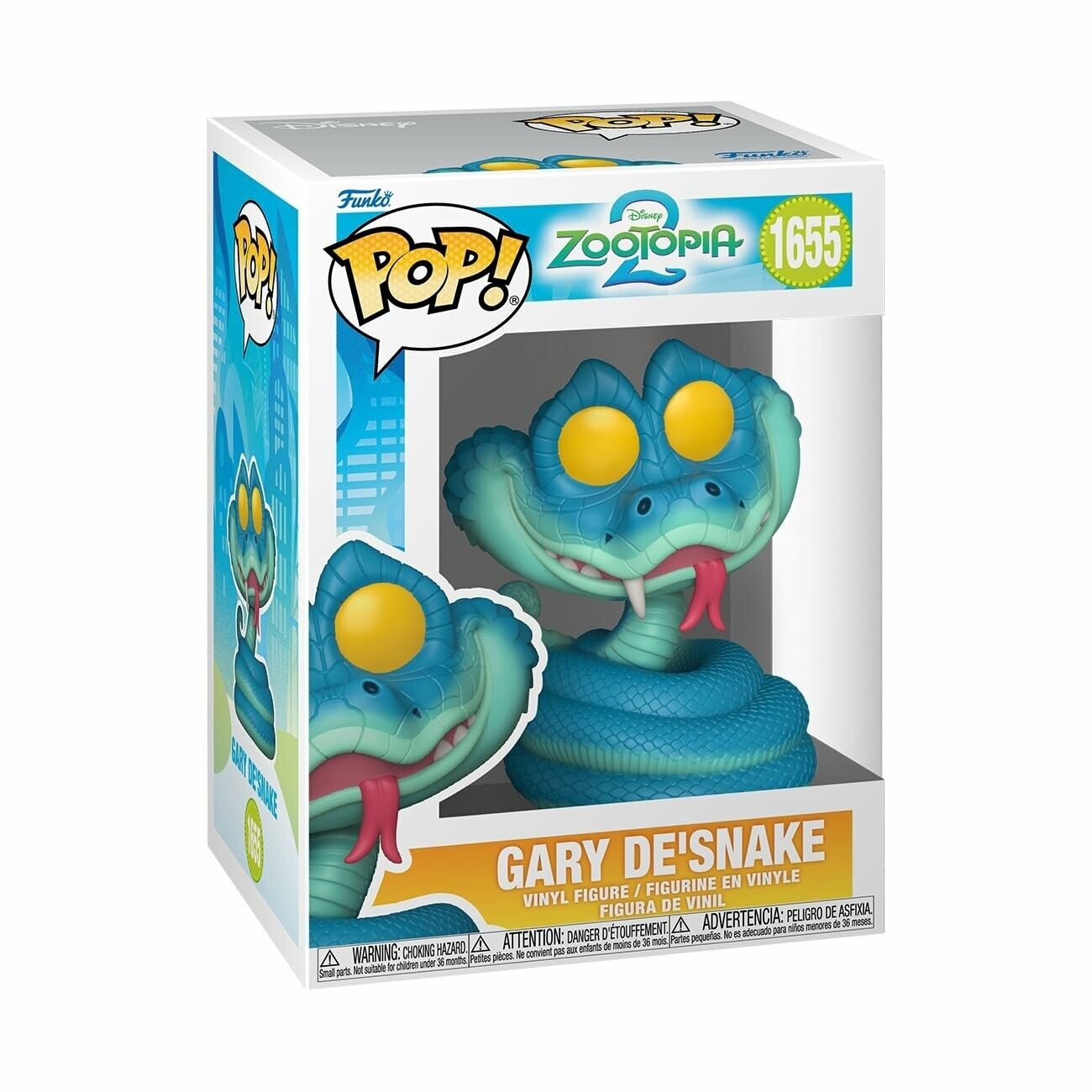Фигурка Funko POP! Zootopia 2 - Gary De'Snake 86637 (1655) Гэри Де'Снейк — фото 1