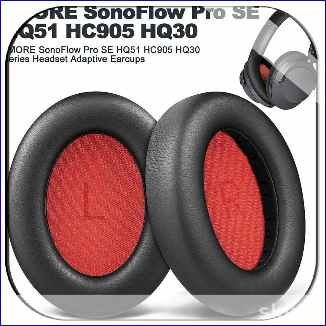 Амбушюры 1MORE SonoFlow Pro SE HQ51 HC905 HQ30 для наушников