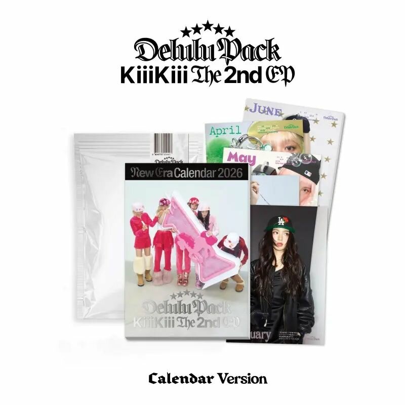 KiiiKiii DELULU PACK 2-й EP-альбом CALENDAR