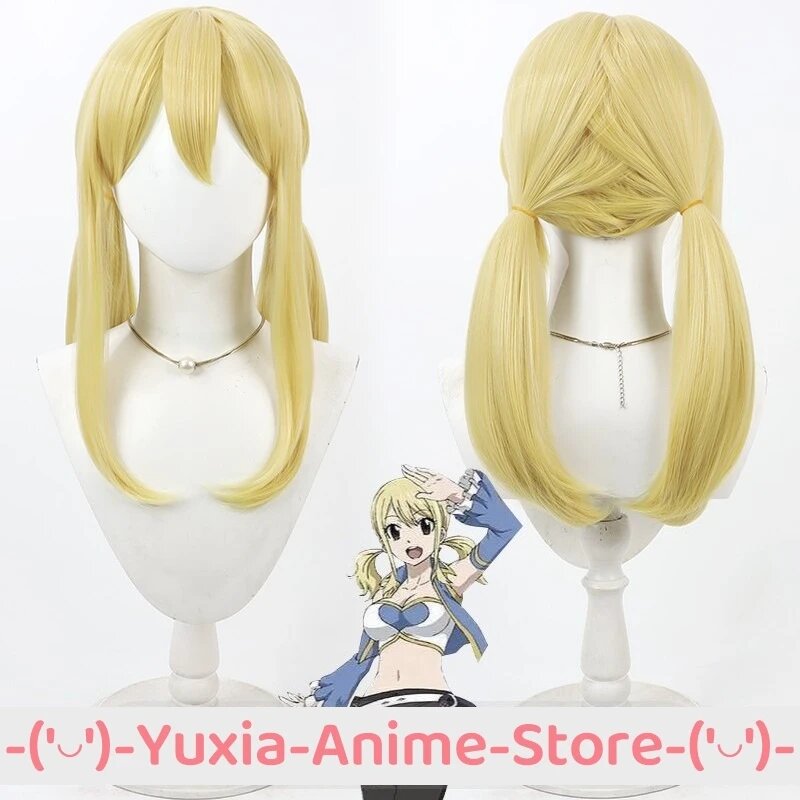 Fairy Tail Люси Хартфилия Косплей Парик