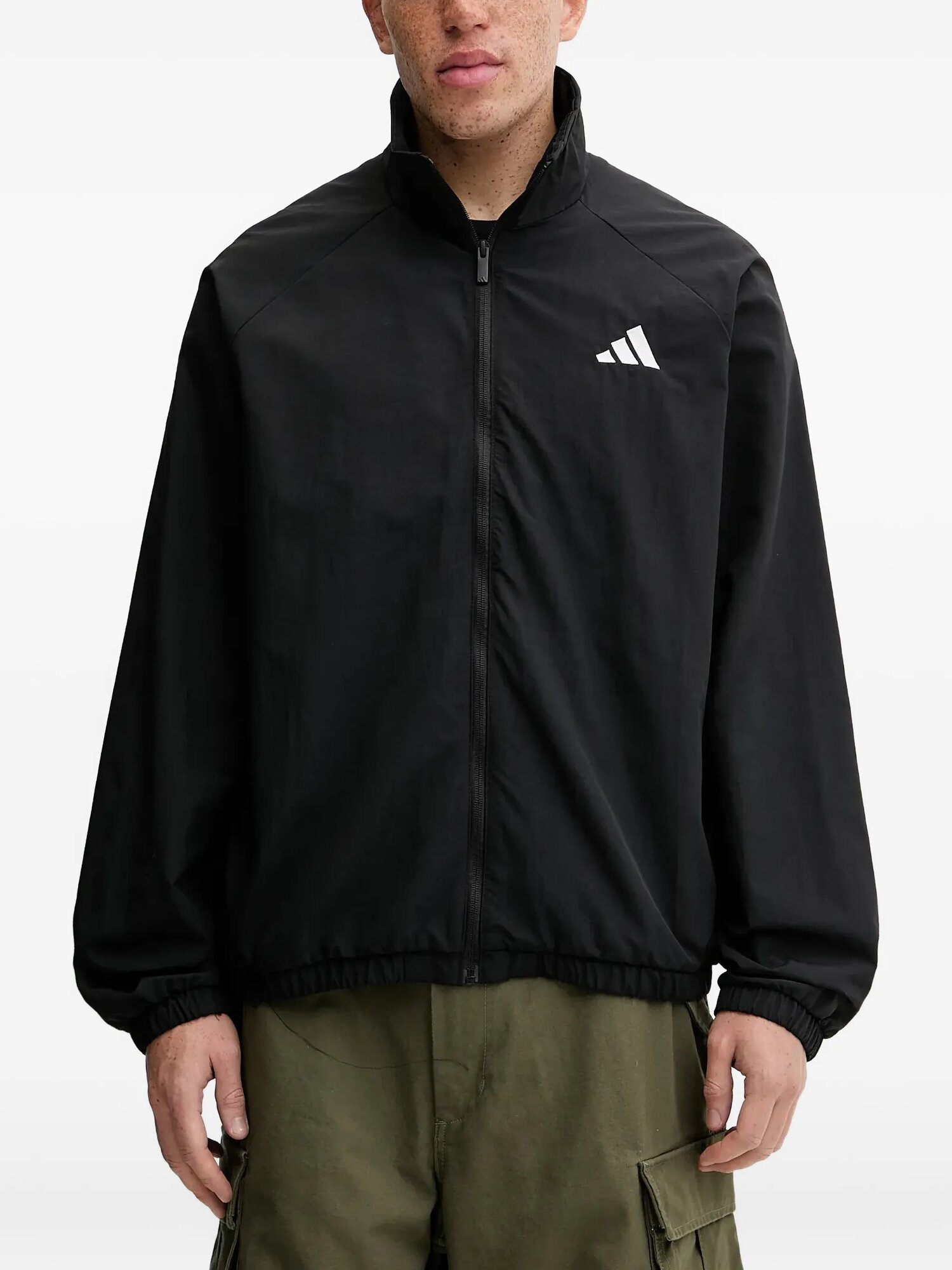 Куртка Small Logo logo-print high-neck windbreaker