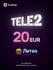 Пополнение Tele2 Литва 20 евро (EUR) | мобильная связь, prepaid, SIM | Цифровой ...