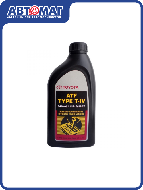 Трансмиссионное масло для АТ TOYOTA ATF Type T-IV (0.946л) 00279-000T4 TOYOTA TOYOTA-ATF-T-IV-1L