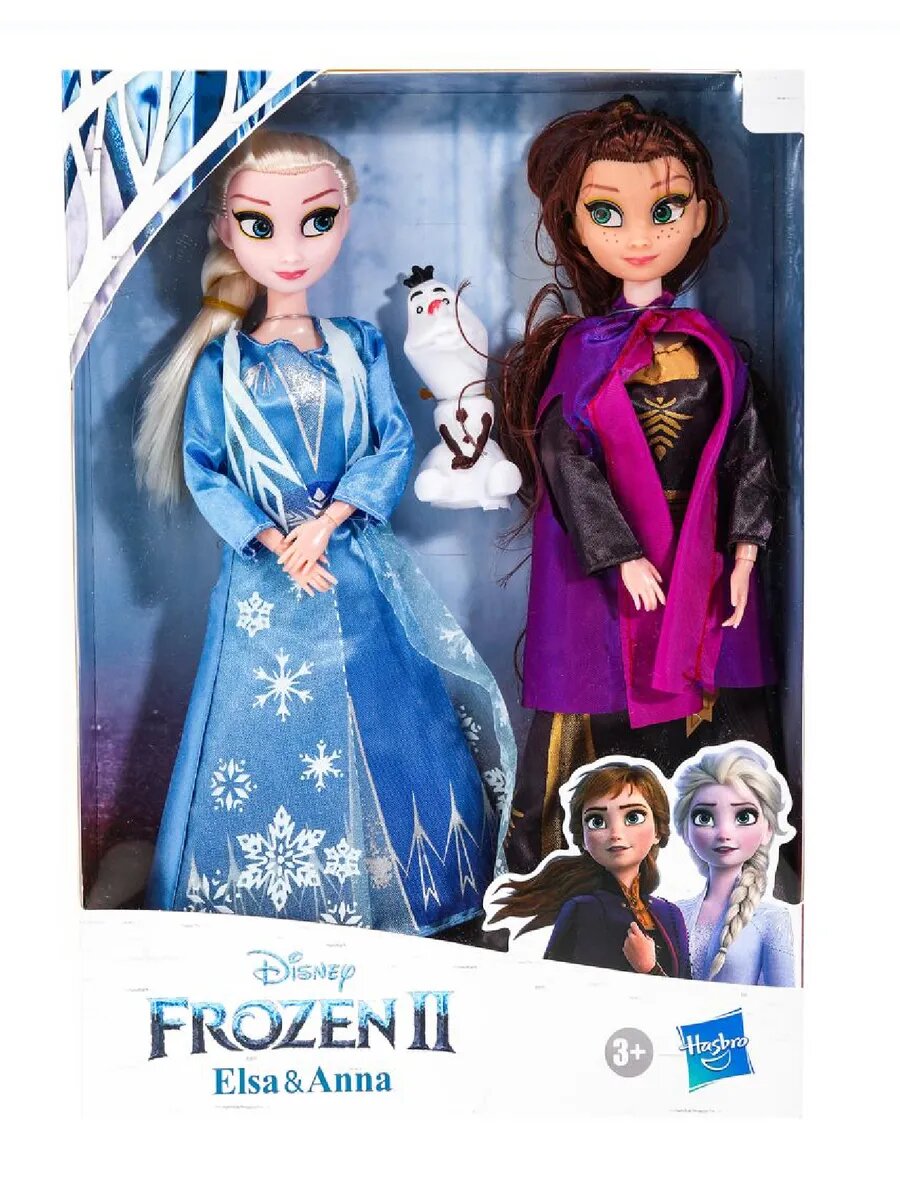 Набор кукол «Эльза и Анна» Disney, 29 см