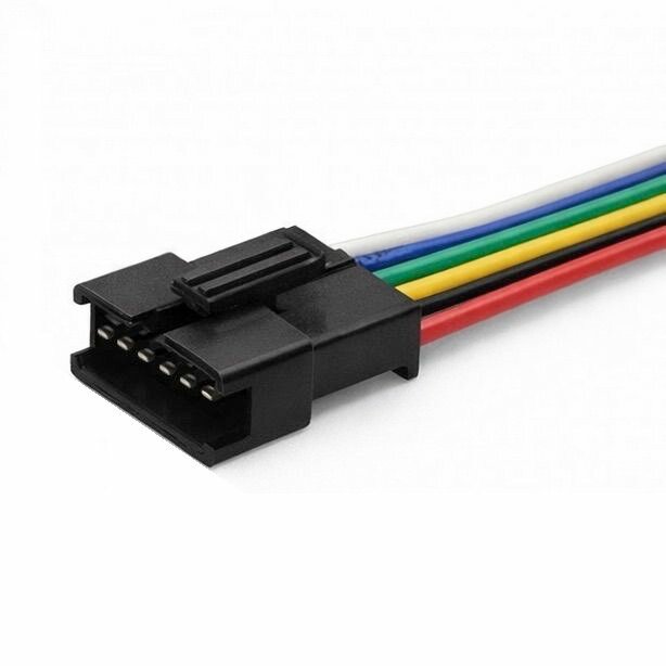 Коннектор SM2.54mm 6pin M, папа c проводами