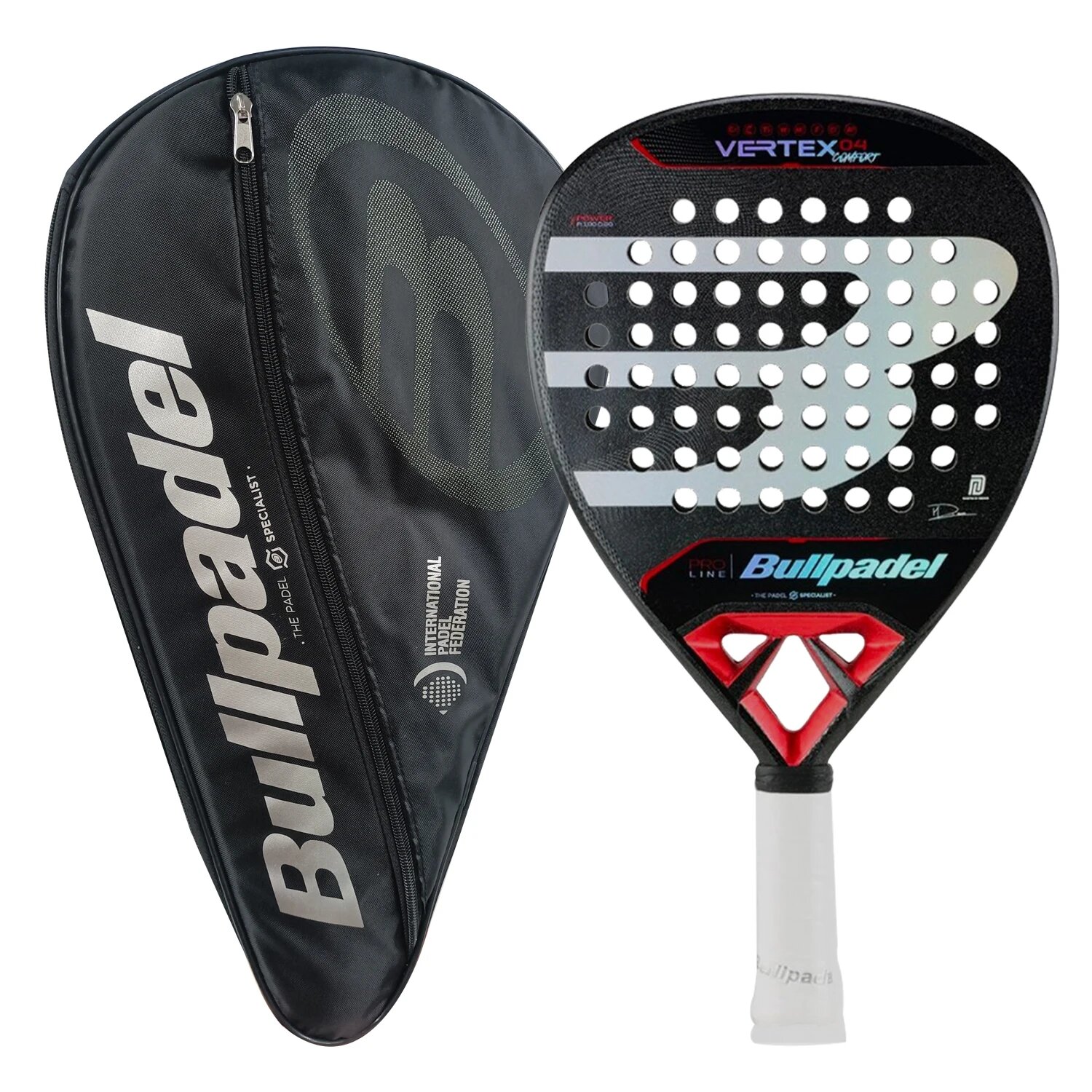 BULLPADEL ракета для падел-тенниса из углеродного волокна Vertex 04 CMF 2024