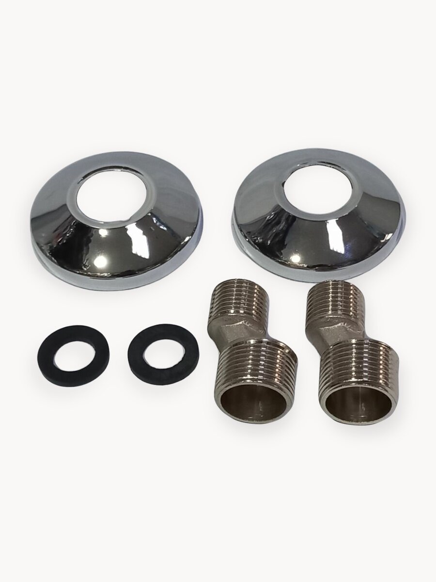 Эксцентрик VIKO W04-2, с отражателем, латунь, хромированная, комплект 2 шт.