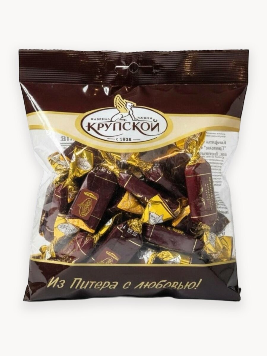 Грильяж от фабрики им. Н. К. Крупской, 200 грамм