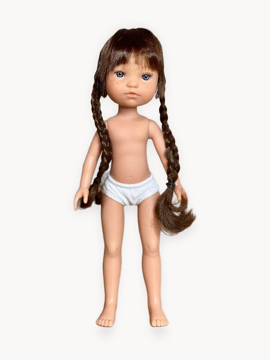 Кукла BERJUAN виниловая 35 см Fashion Girl без одежды