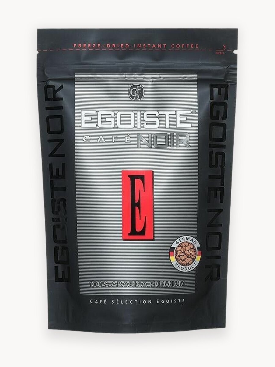 EGOISTE Кофе растворимый Noir, сублимированный, 70 г