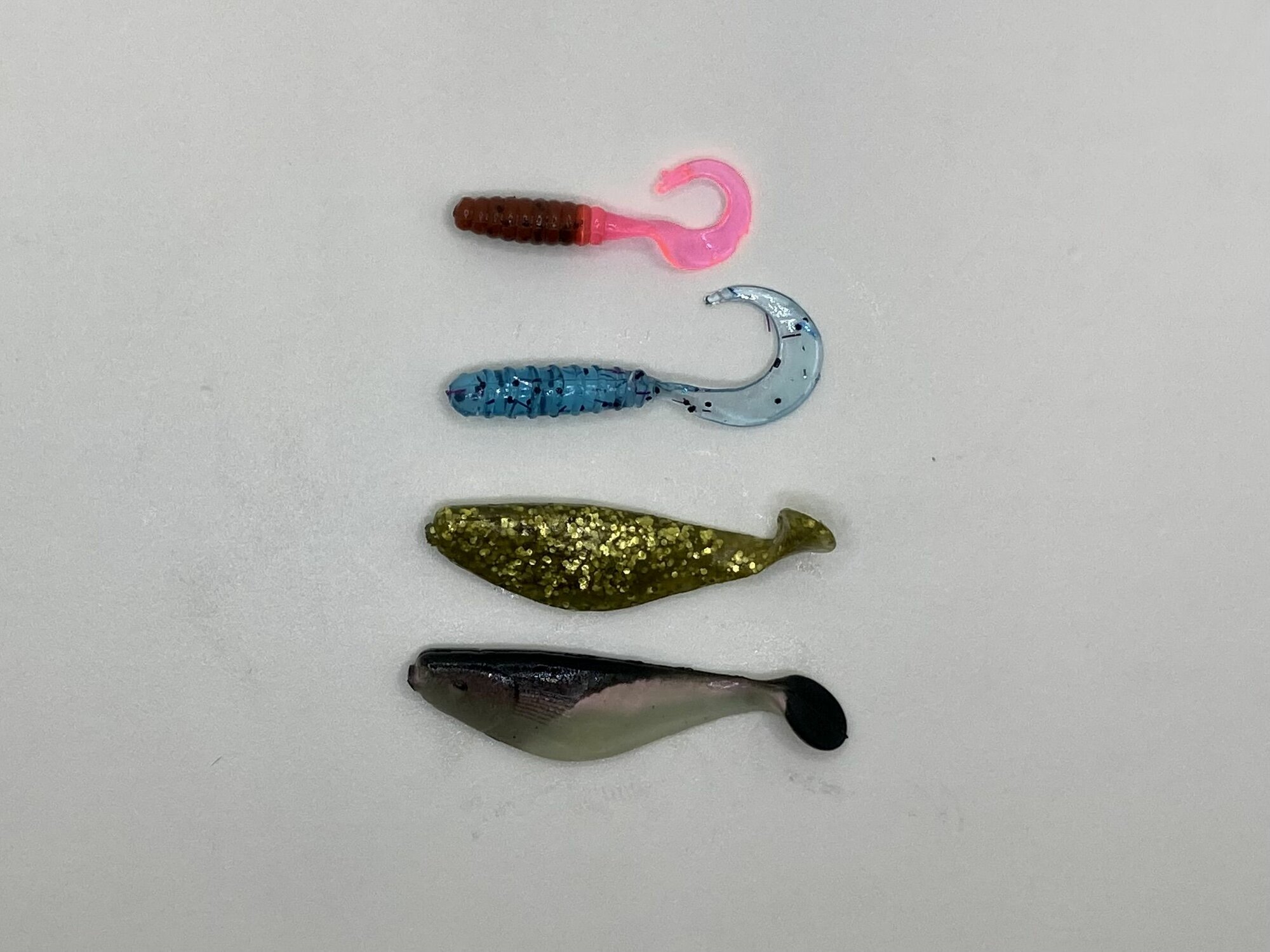 Набор мягких приманок Action Plastics 5,72-7,62 см, 100 шт