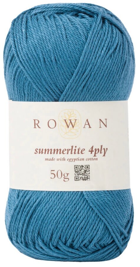 Summerlite 4ply /Саммерлайт 4-х ниточная/ пряжа Rowan, 9802179 (428, high tide (прилив), бирюзовый)