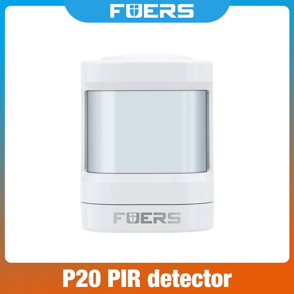 Система охранной сигнализации для дома и бизнеса FUERS G12 DIY Tuya WIFI GSM беспроводная с контролем, сиреной, RFID, датчиком движения, дыма - датчик движения P20