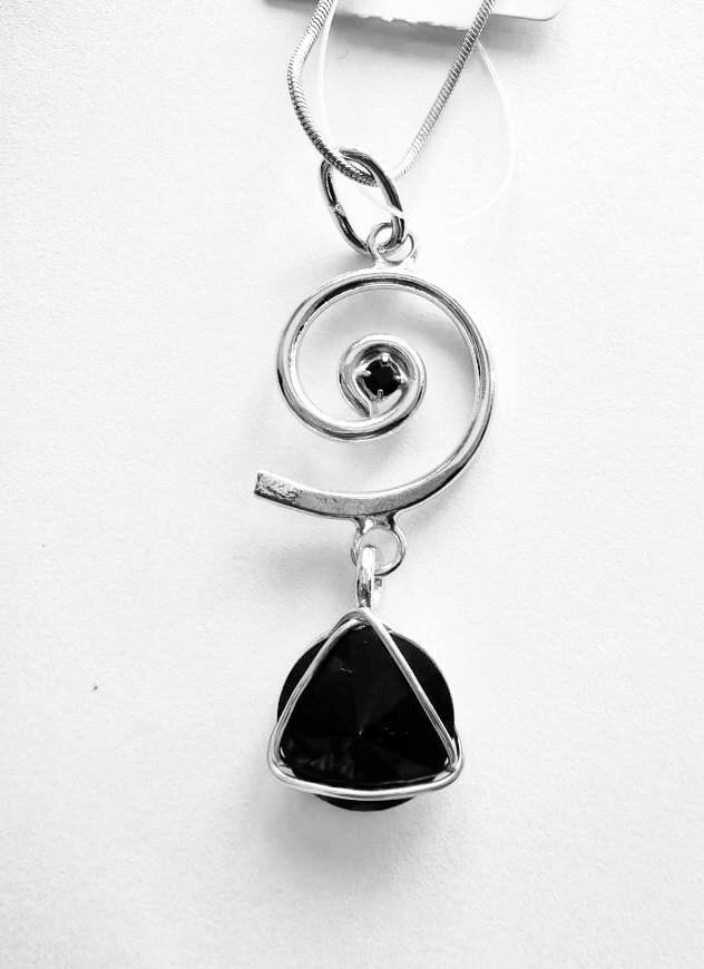 Колье, кристаллы Swarovski