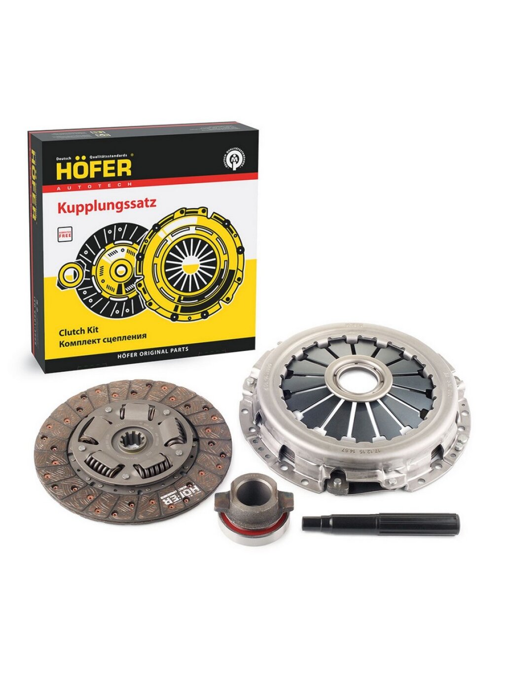 Сцепление в сборе для а/м ГАЗ 402,406 дв. "HOFER" (комплект)