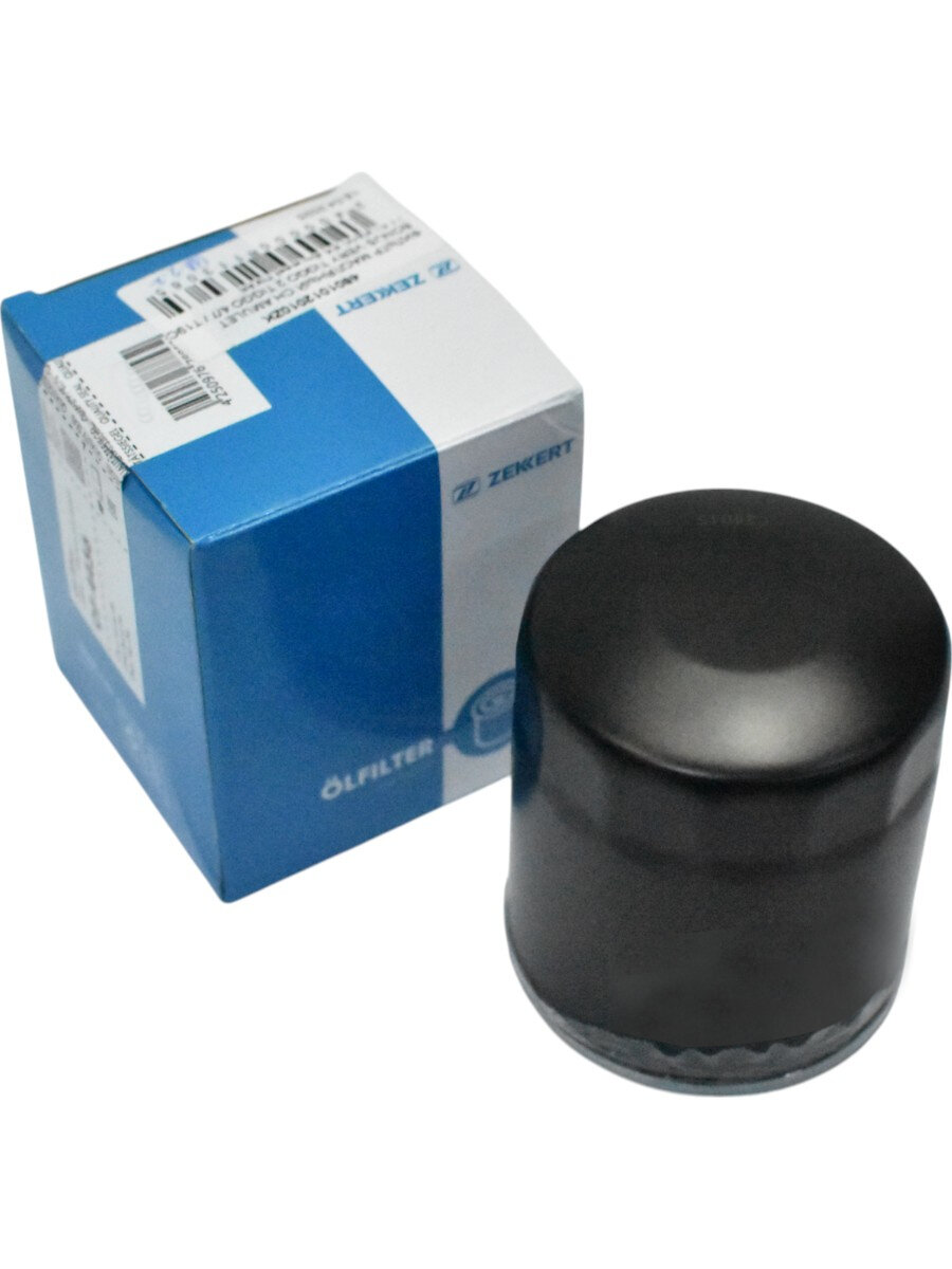 Фильтр масляный Zekkert Chery Amulet, Bonus, Very, Tiggo 2, Tiggo 4, Tiggo 7 / T19C (1,5) / KAIYI E5 Soueast DX8S