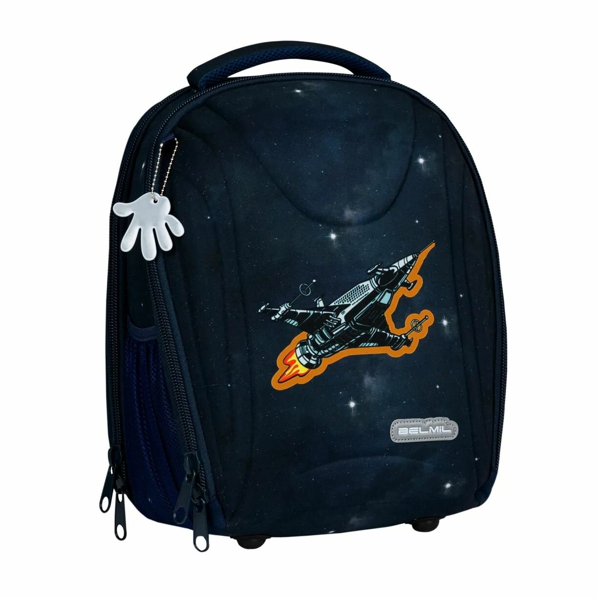 Школьный ранец Belmil Sturdy SPACE 338-82-25, для начальной школы, EVA, темно-синий