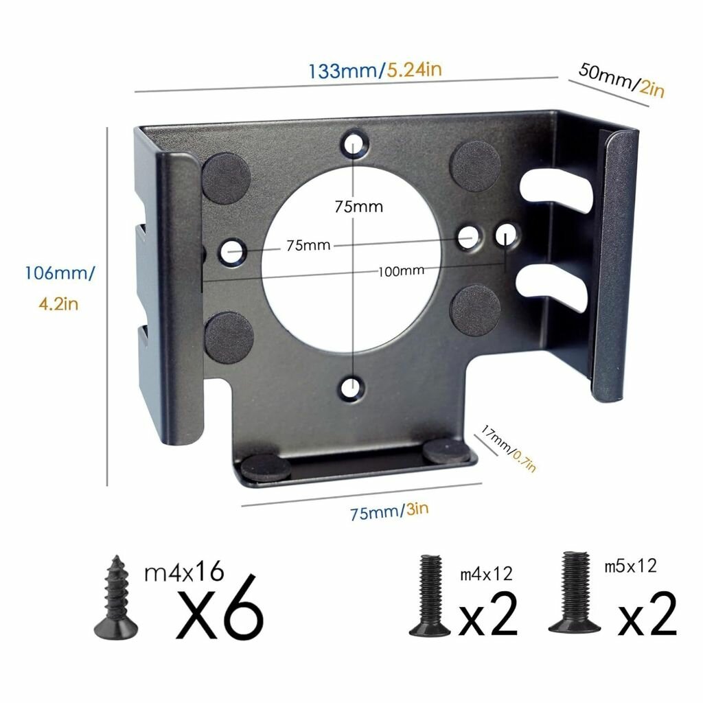 Металлический кронштейн для экономии места под столом для мини-компьютера