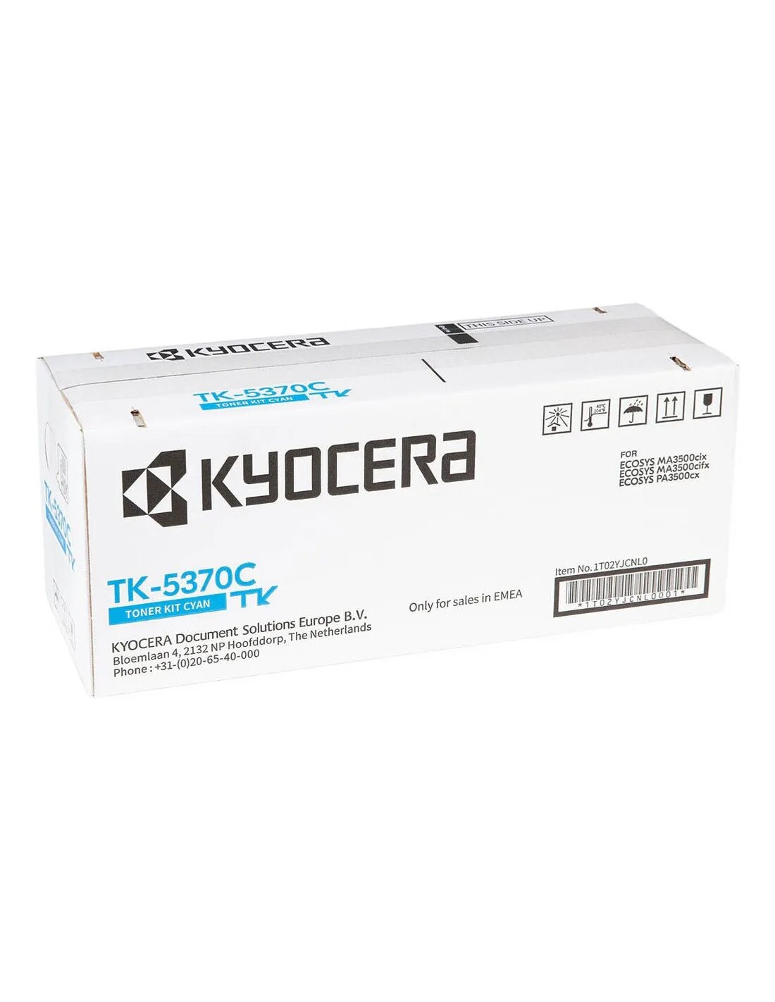 Картридж Kyocera TK-5370C (1T02YJCNL0) голубой для Kyocera ECOSYS MA3500cifx/ PA3500cx, 5000 страниц, оригинальный