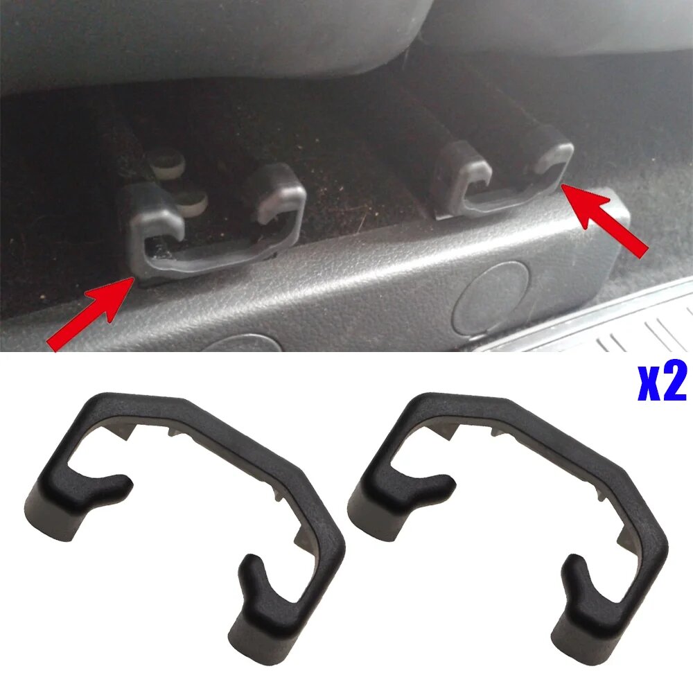 2x для VW Polo Sedan 2010 2011 2012 2013 2014 2015 2016 2017-2022 гг. Зажим для автомобильного сиденья, скользящая крышка, предотвращает царапины