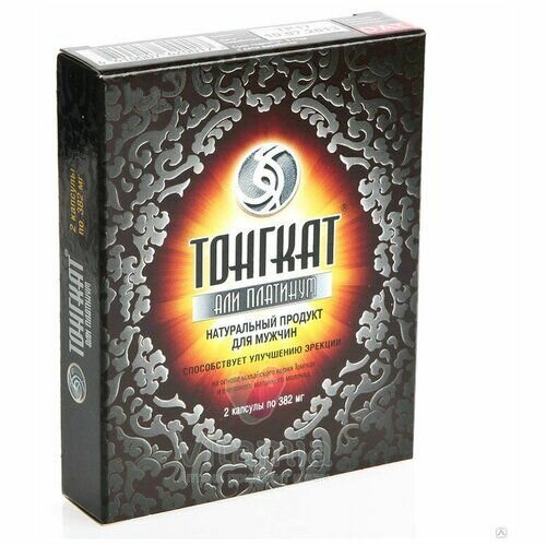 Тонгкат Али Платинум для потенции, мужской афродизиак10 шт.