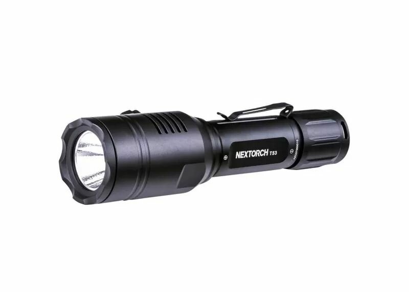 Фонарь аккумуляторный тактический с комплектом Nextorch T53 800 lm, 3 цвета, с выносной кнопкой и кронштейном