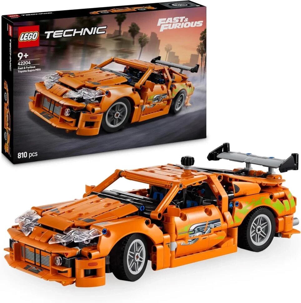 Конструктор Lego Technic 42204 Форсаж Toyota Supra MK4
