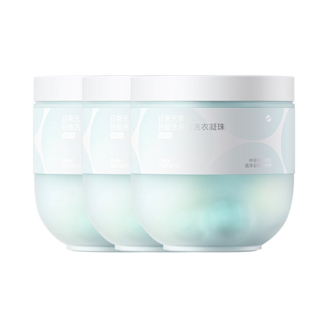Капсулы для стирки Xiaomi Daily Elements Washable Laundry Beads (DE06NZ002) (75 шт.) 1125g